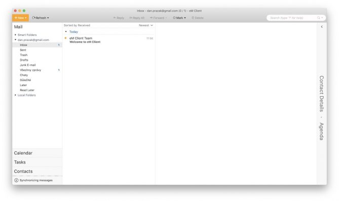 Компанияның электрондық пошта менеджері eM Client енді macOS үшін қол ...