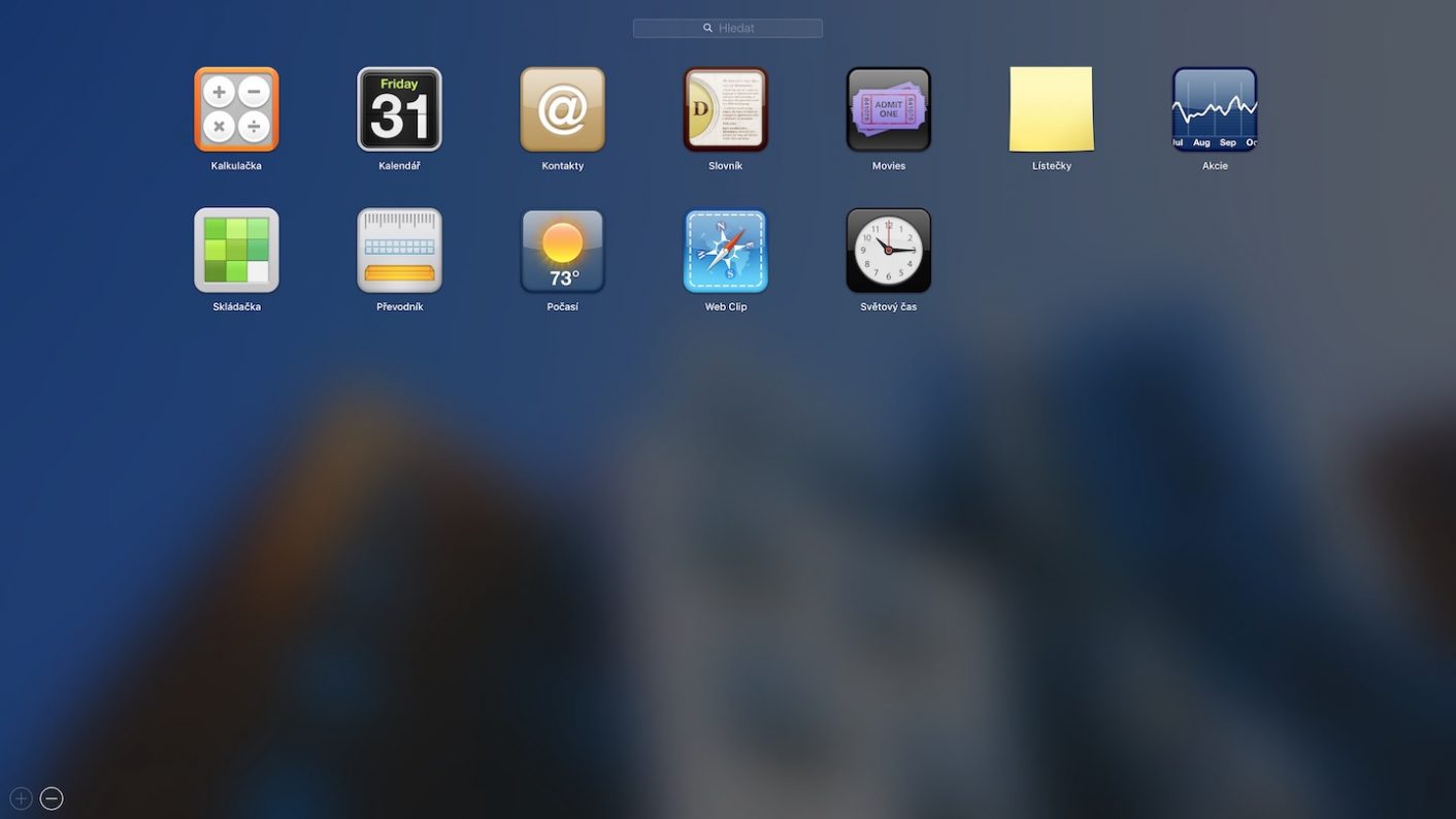 Dashboard definitivně končí. Apple funkci v novém macOS Catalina ...