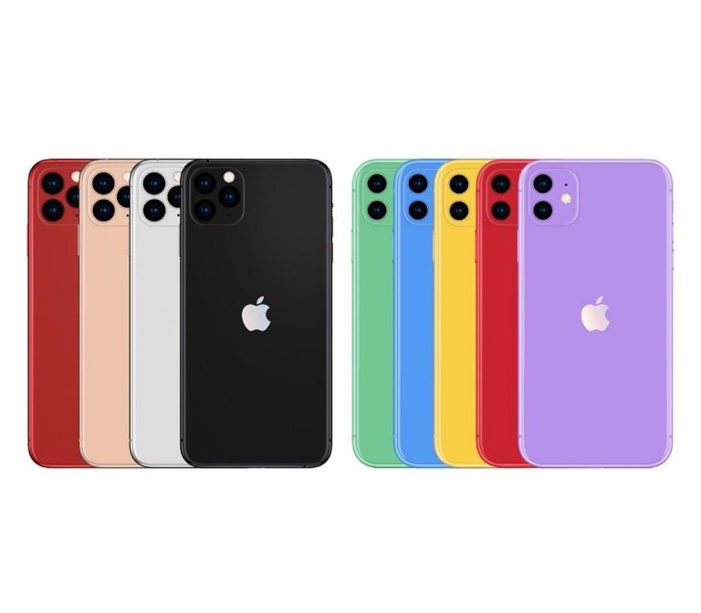 Logo jablka uprostřed zad jakožto jedna z hlavních designových změn ...