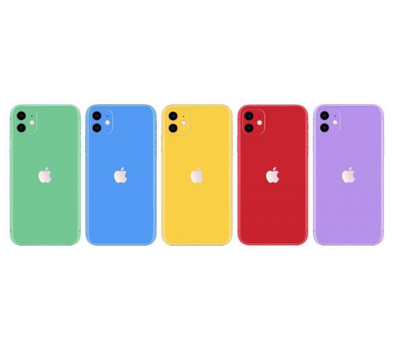 Logo jablka uprostřed zad jakožto jedna z hlavních designových změn ...