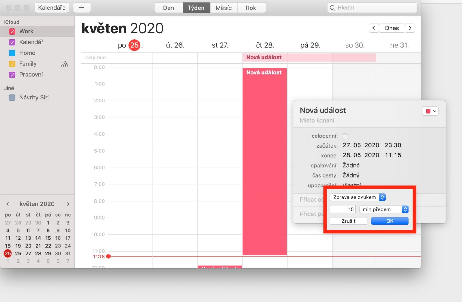 Poznáváme nativní aplikace Applu: Kalendář (Mac) – Jablíčkář.cz