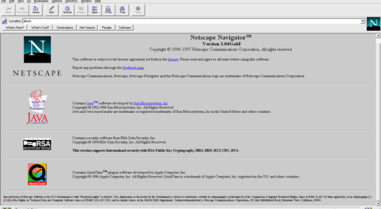Zpátky do minulosti: Přichází AltaVista a vychází Netscape Navigator 1. ...
