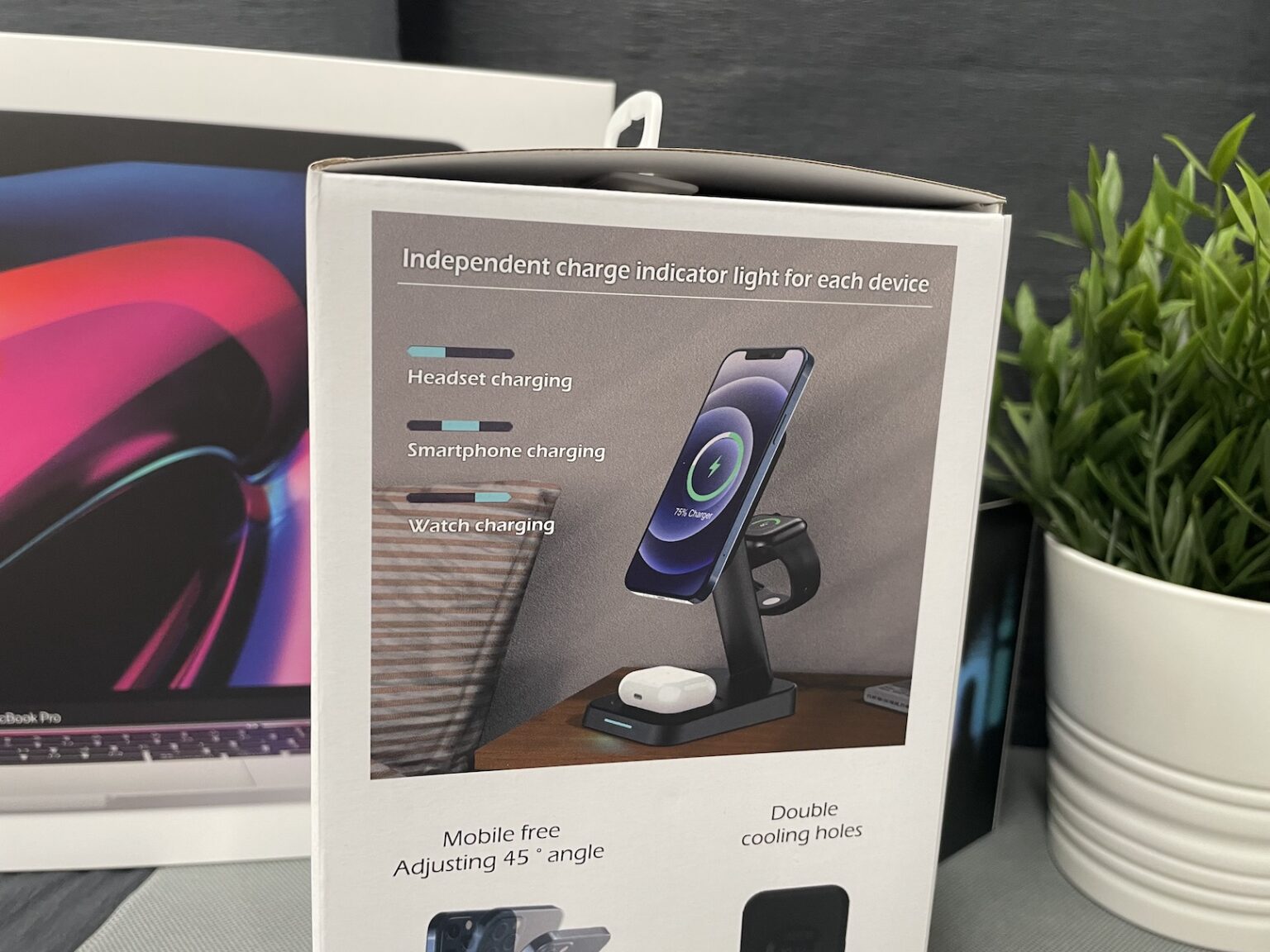 Recenze 3v1 bezdrátového nabíjecího stojanu Swissten s MagSafe: Vše, co ...