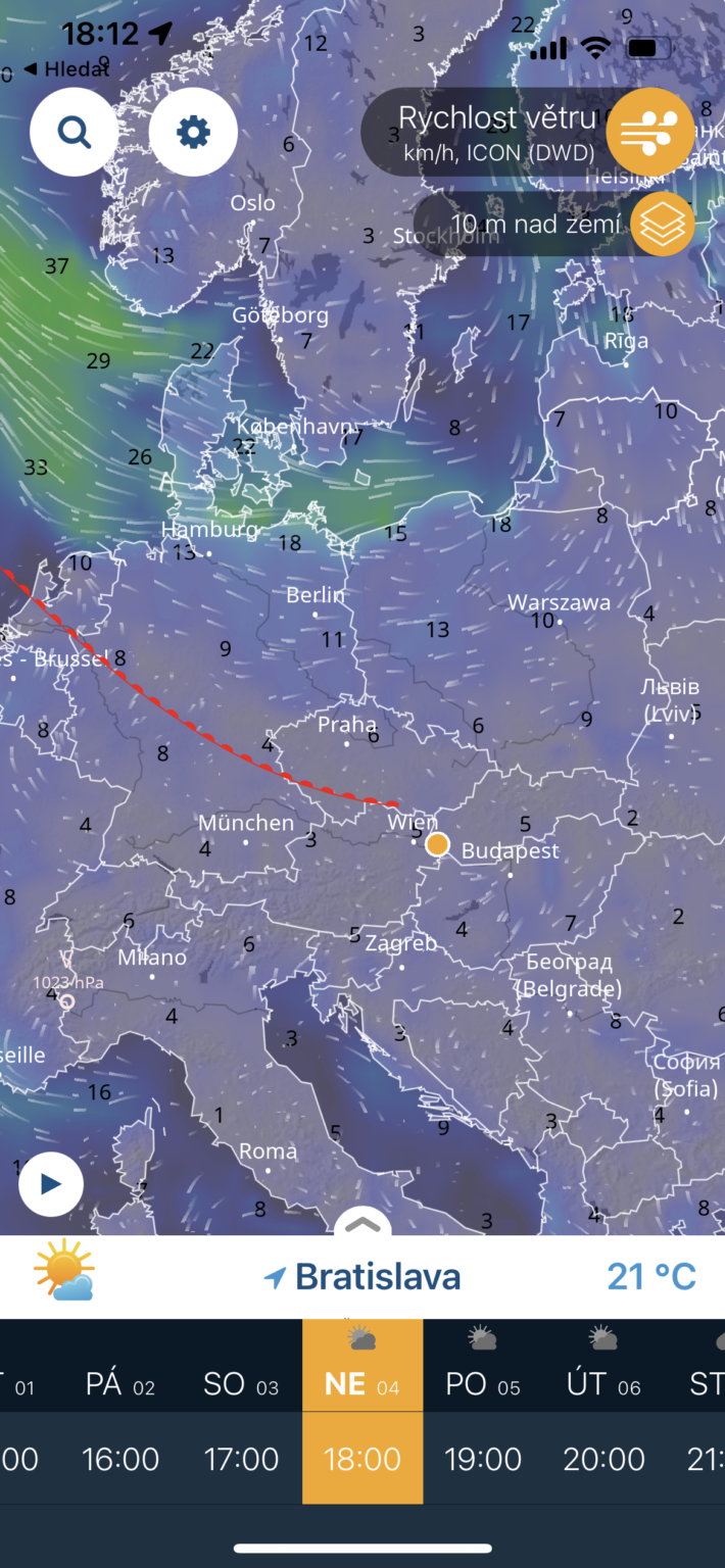 Ventusky je nově v základní verzi ke stažení zdarma a bez reklam ...