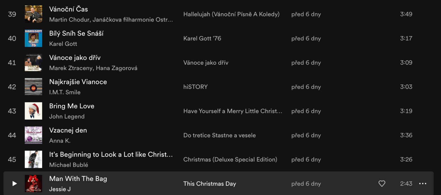 Nejlepší vánoční playlisty na Spotify – Jablíčkář.cz