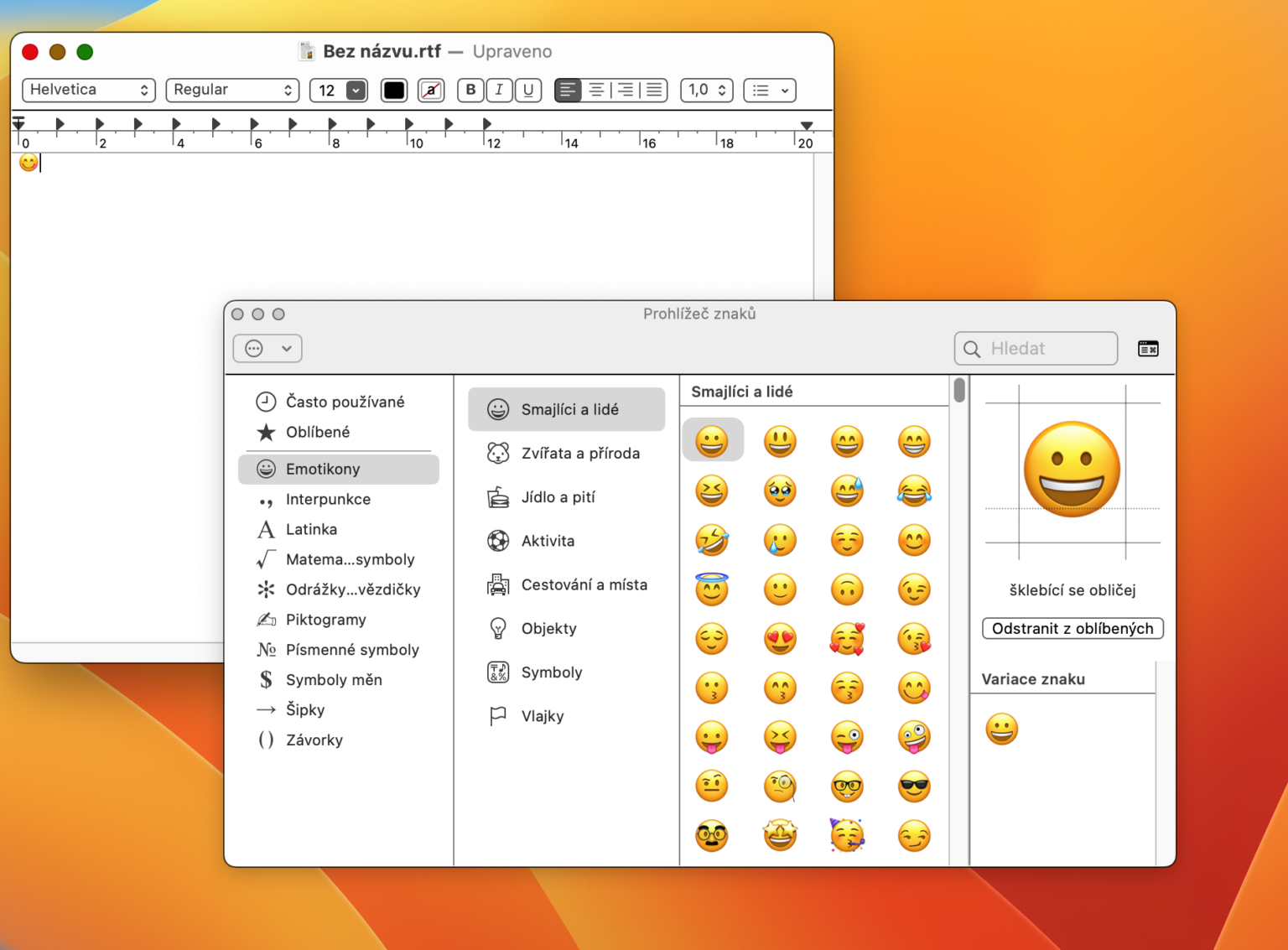 Jak na Macu používat klávesnici s emoji – Jablíčkář.cz