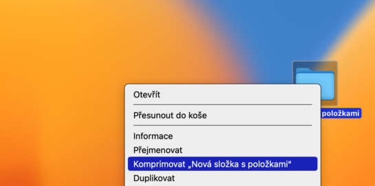 Jak na Macu vytvořit archiv ve formátu ZIP – Jablíčkář.cz