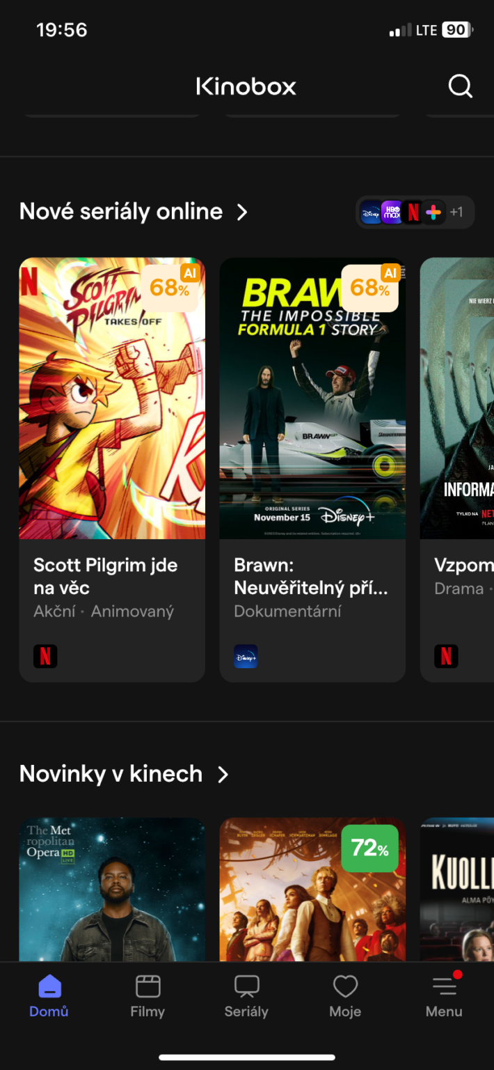 Recenze aplikace Kinobox: Nejlepší databáze pro milovníky filmů a seriálů – Jablíčkář.cz