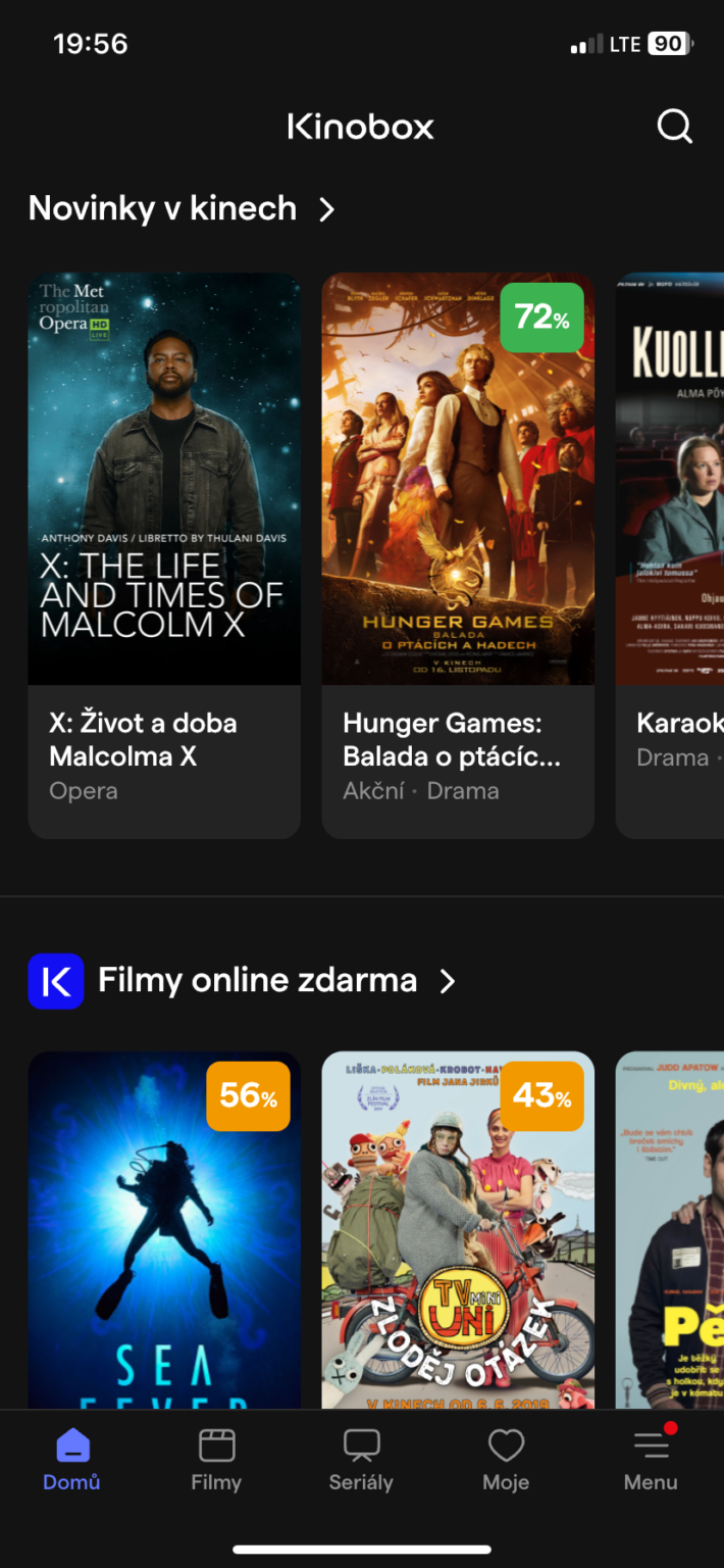 Recenze aplikace Kinobox: Nejlepší databáze pro milovníky filmů a seriálů – Jablíčkář.cz