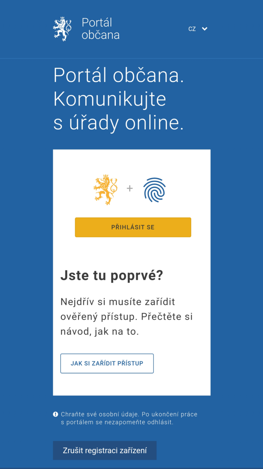 Aplikace Portál občana vám ušetří čas i peníze. Poskytne také užitečné ...