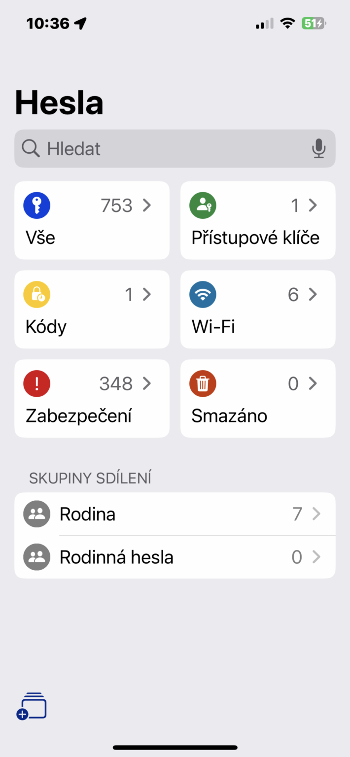Jak v iOS 18 nastavit Sdílená hesla a Přístupové klíče – Jablíčkář.cz